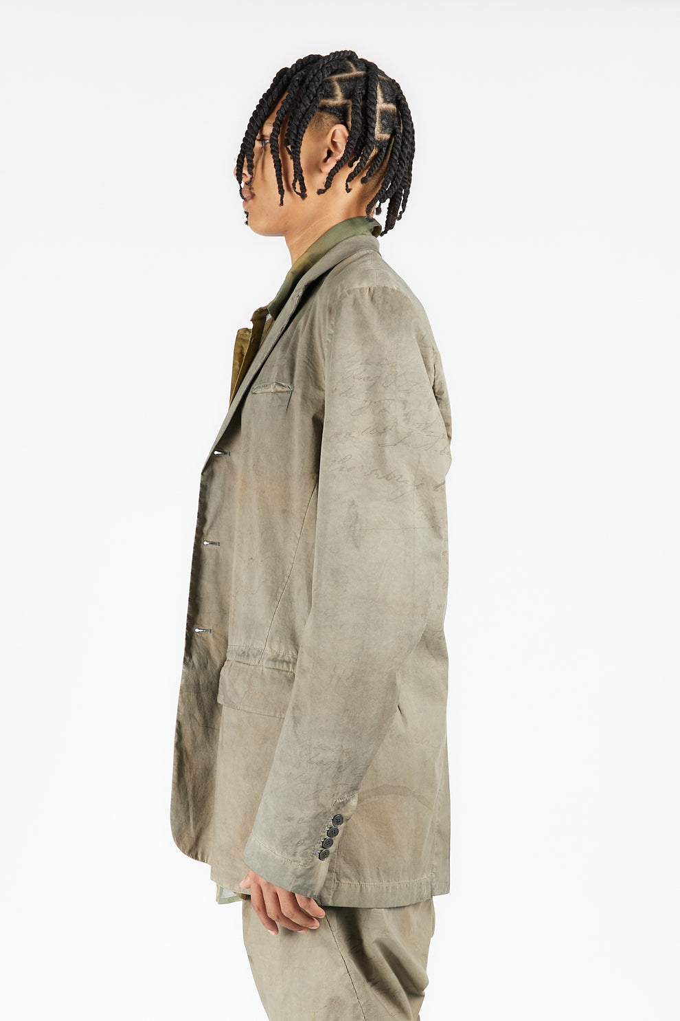 Masnada Verdigris Half Lined Jacket – The Library 1994